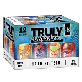 Truly Hard Seltzer Celebrations pack Variety, 12 pack, 12 fl oz ...