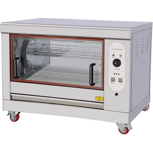 VIGEVR Commercial Gas Chicken Rotisseries Toaster Convection Oven ...