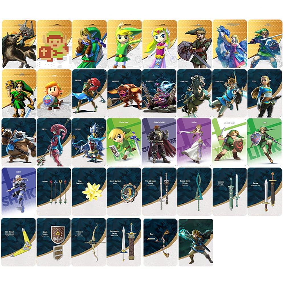 Click here for Pecoda 38 Pcs Zelda Amiibo Nfc Cards  Zelda & Loft... prices