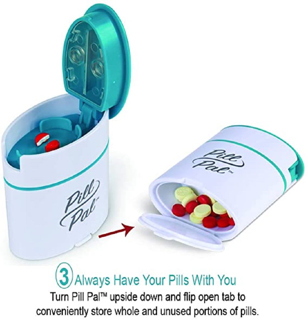 Buy Norco Pill Pal 3-in-1 Pill Cutter, Pill Crusher, Pill Box, Splits and Pulverizes Online at ...