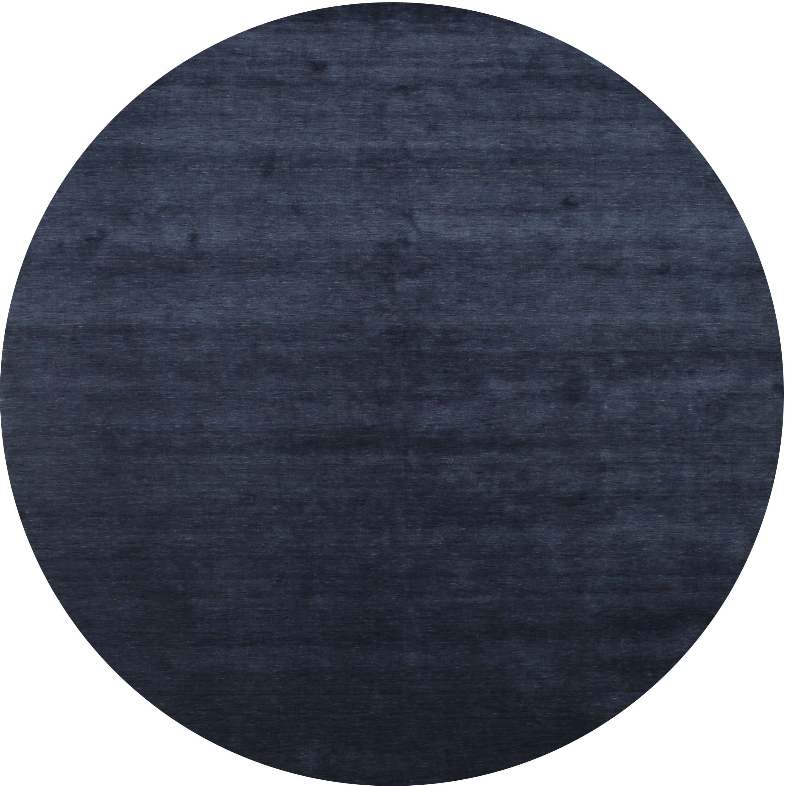 Ahgly Company Indoor Round Contemporary Dark Blue Grey Blue Abstract ...