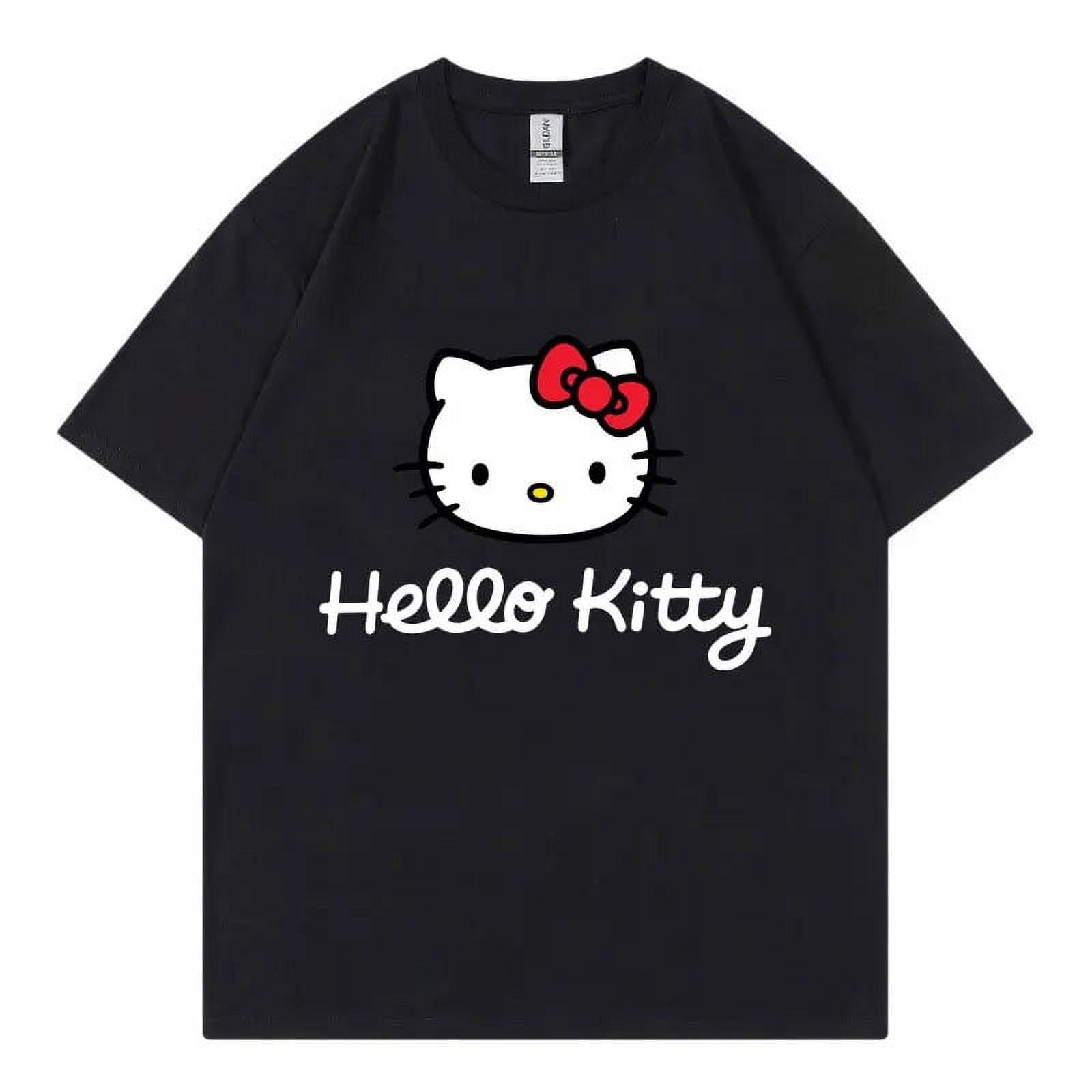 Click here for Zeruo Hello Kitty Cartoon Anime Women T-Shirt Summ... prices
