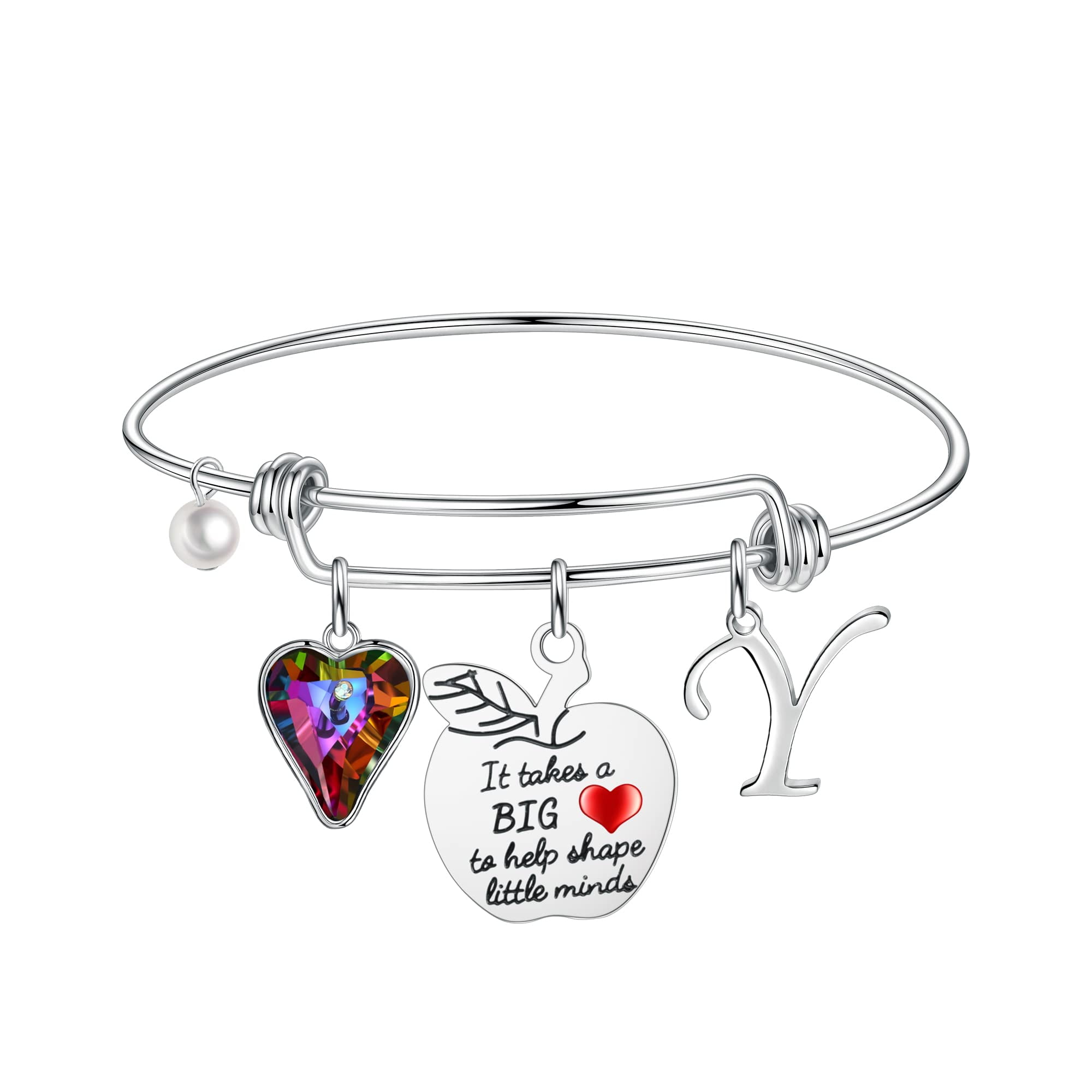 AUNOOL Teacher Gifts For Women Teacher Bracelet Teacher Appreciation aunool-teacher-gifts-for-women-teacher-bracelet-teacher-appreciation