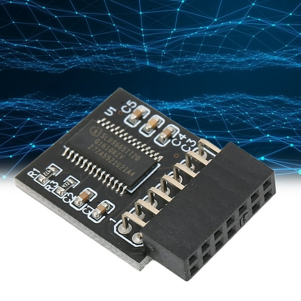 TPM 2.0 Module, Security Enhancement Encryption Security Module LPC Interface for Computer for ...