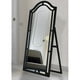 Chic Home Gale Floor Mirror Free Standing Satin Finish - Walmart.com