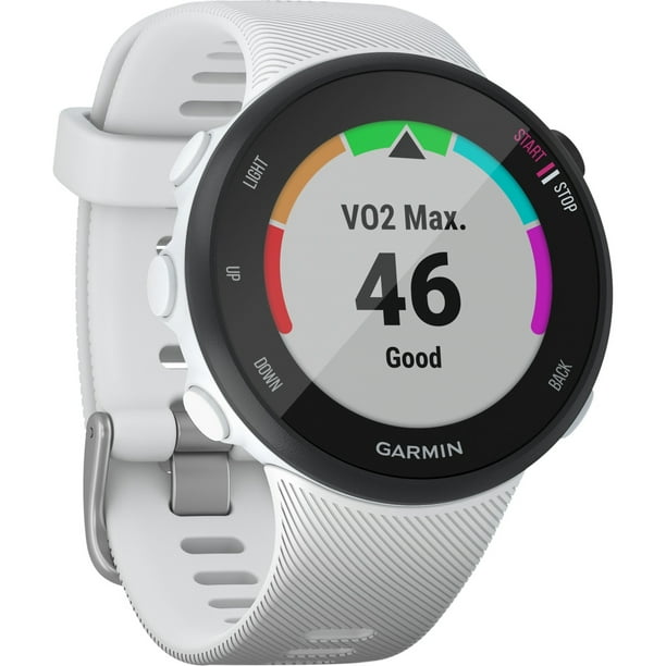 Garmin - Garmin Forerunner® 45S GPS Running Watch in White - Walmart ...