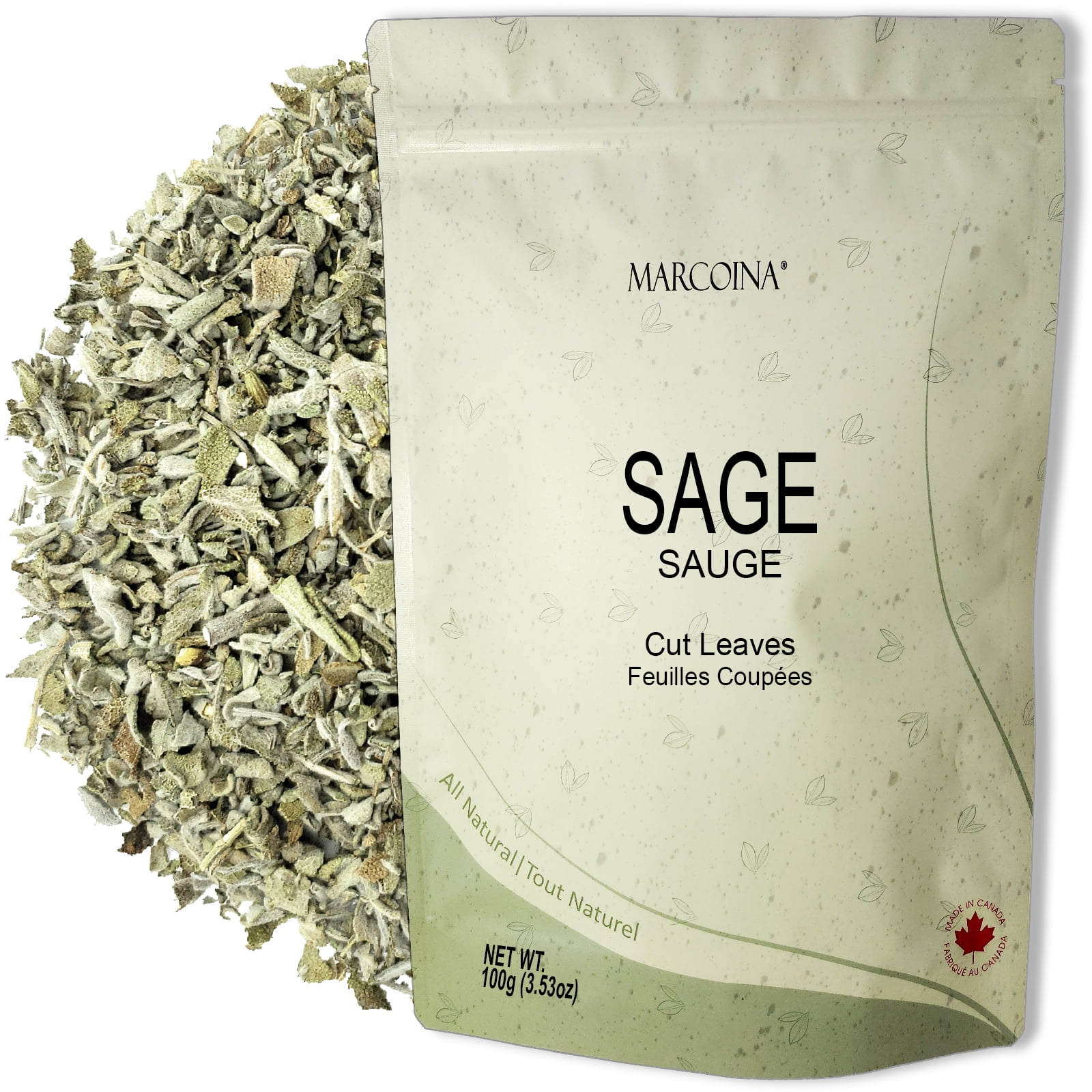 Click here for Sage Herbal Tea 100g By Marcoina - Pure Loose Cut... prices