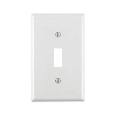 Leviton White Dual Phone Jack Wall Plate 6P4C 625B3 Duplex Telephone ...