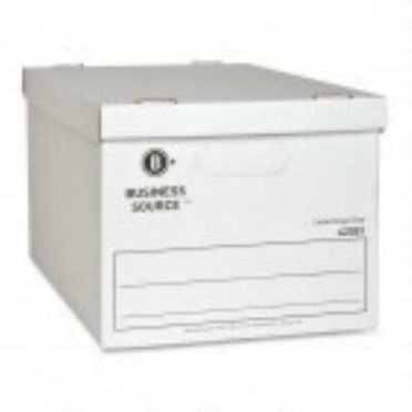 Business Source, BSN32450, Quick Setup Medium-Duty Storage Box, 12 ...