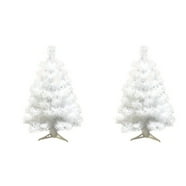 Mini Tabletop Dura-Lit Tabletop Tree with LED Warm White Lights, 3 ft ...