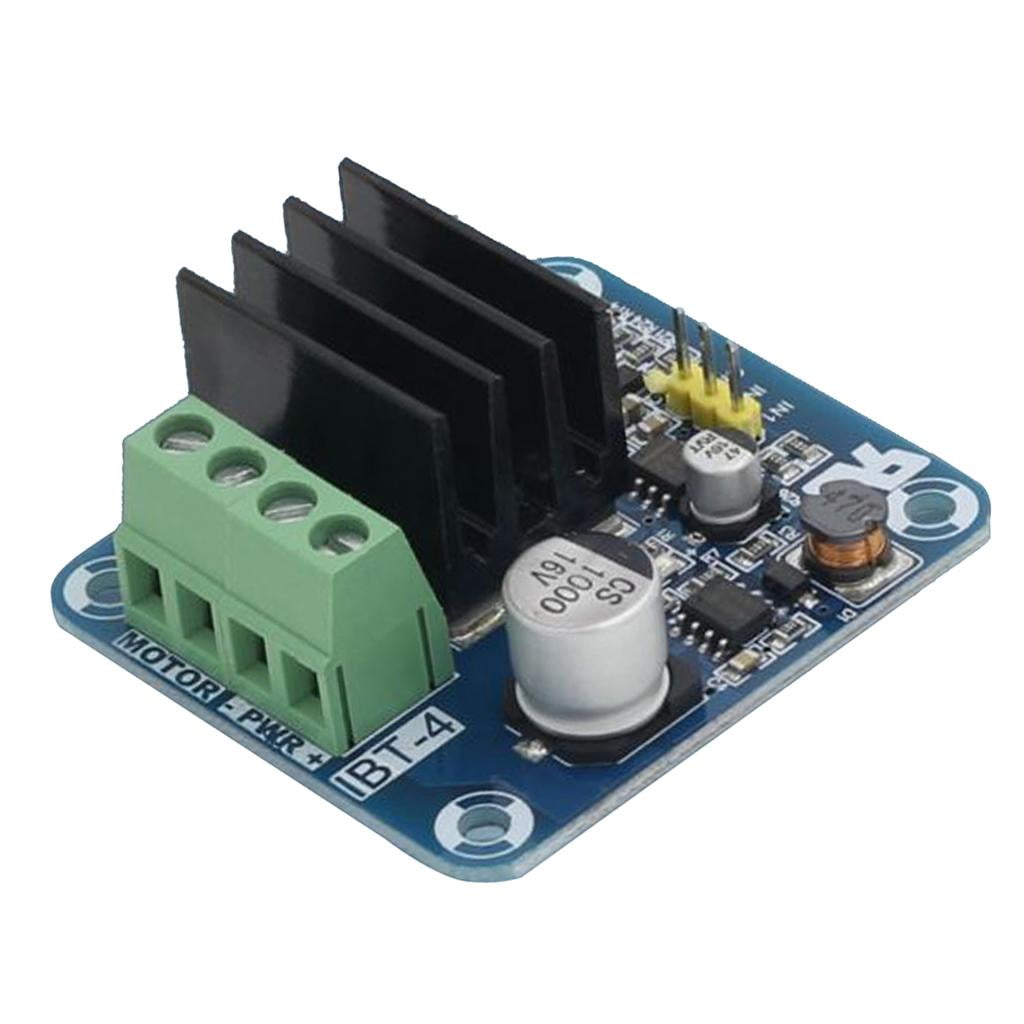 IBT-4 Mosfet High Current .Motor Driver Module (5-15V/50A) .Single Chip ...