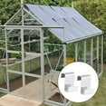 100 Stainless Steel Greenhouse Fasteners Clips Glass Panel Holders 1 ...