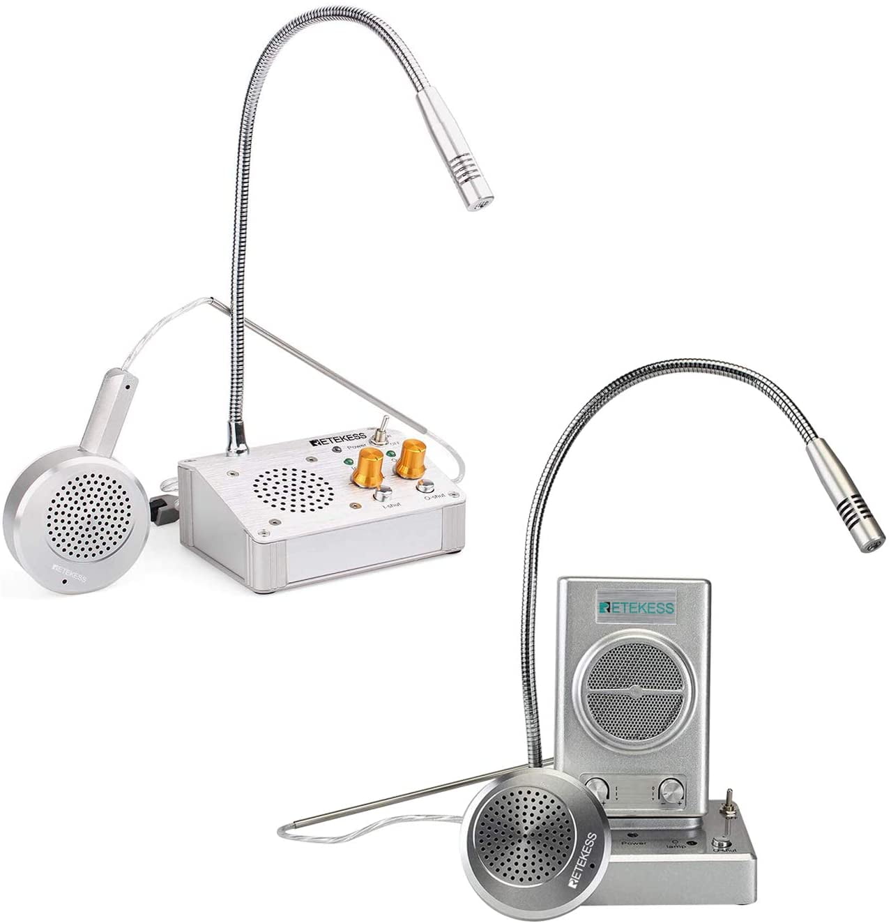 TW102 Intercom System for Business,Window Microphone and Speaker,TW104 ...