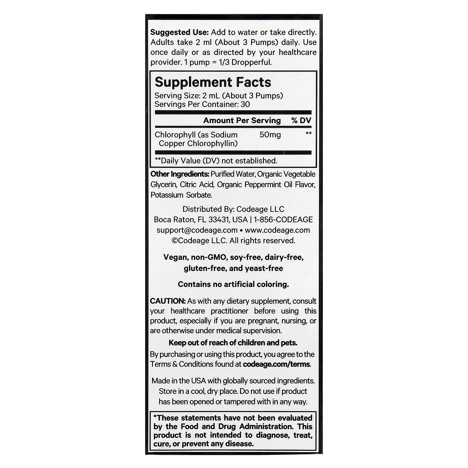 Chlorophyll Liquid Drops - Vegan Supplement with Nepal | Ubuy