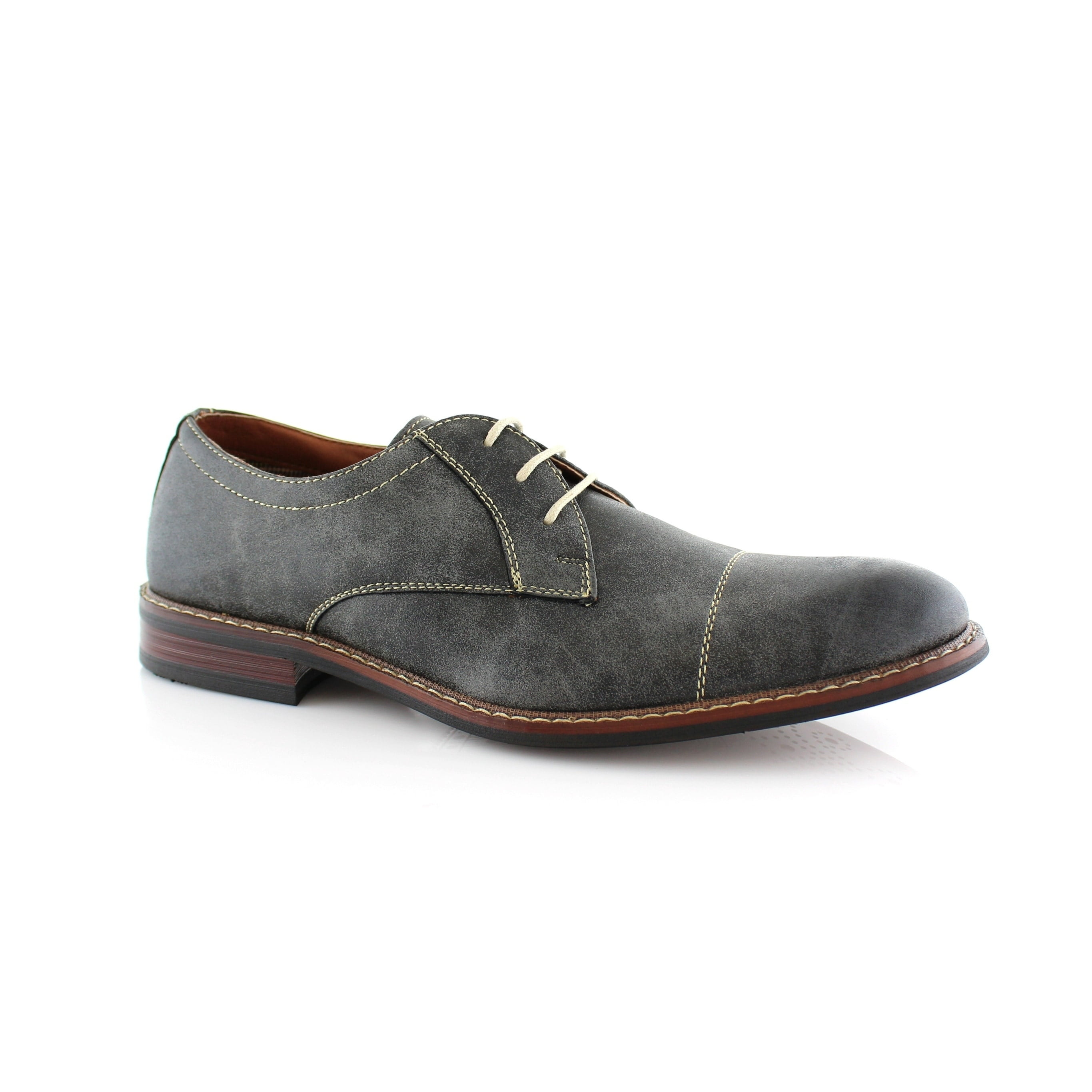 FERRO ALDO Jason MFA19275PL Men's Oxford Dress Shoes with Classic Round ...