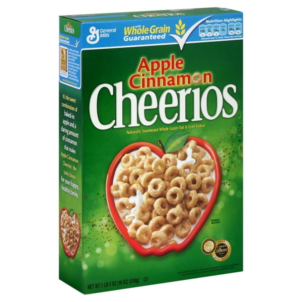 General Mills Cheerios Cereal, 18 oz - Walmart.com - Walmart.com