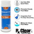 Rx Clear Granular Floc Clarifier for Swimming Pools and Spas, 4 lbs ...