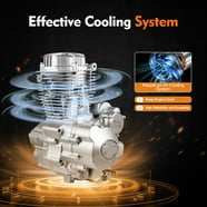 150cc GY6 High Performance Engine with Built-In-Reverse Gear for ATV Go ...