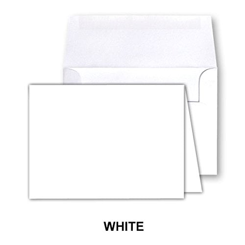 Blank Color Greeting Fold Over Cards Uncoated, 4 1/2 X 6 Inches Cards ...