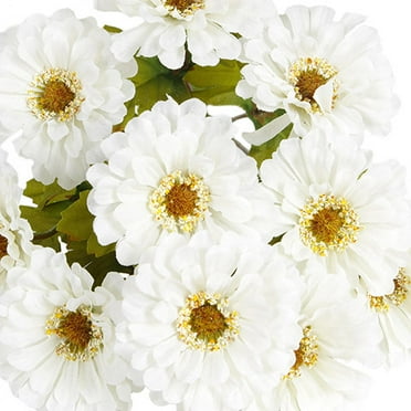 Nearly Natural 9” Mixed Cream Daisy Artificial Flower Bundle (Set of 3 ...