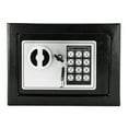 Steel Security Safe and Lock Box with Electronic Keypad - Secure Cash ...