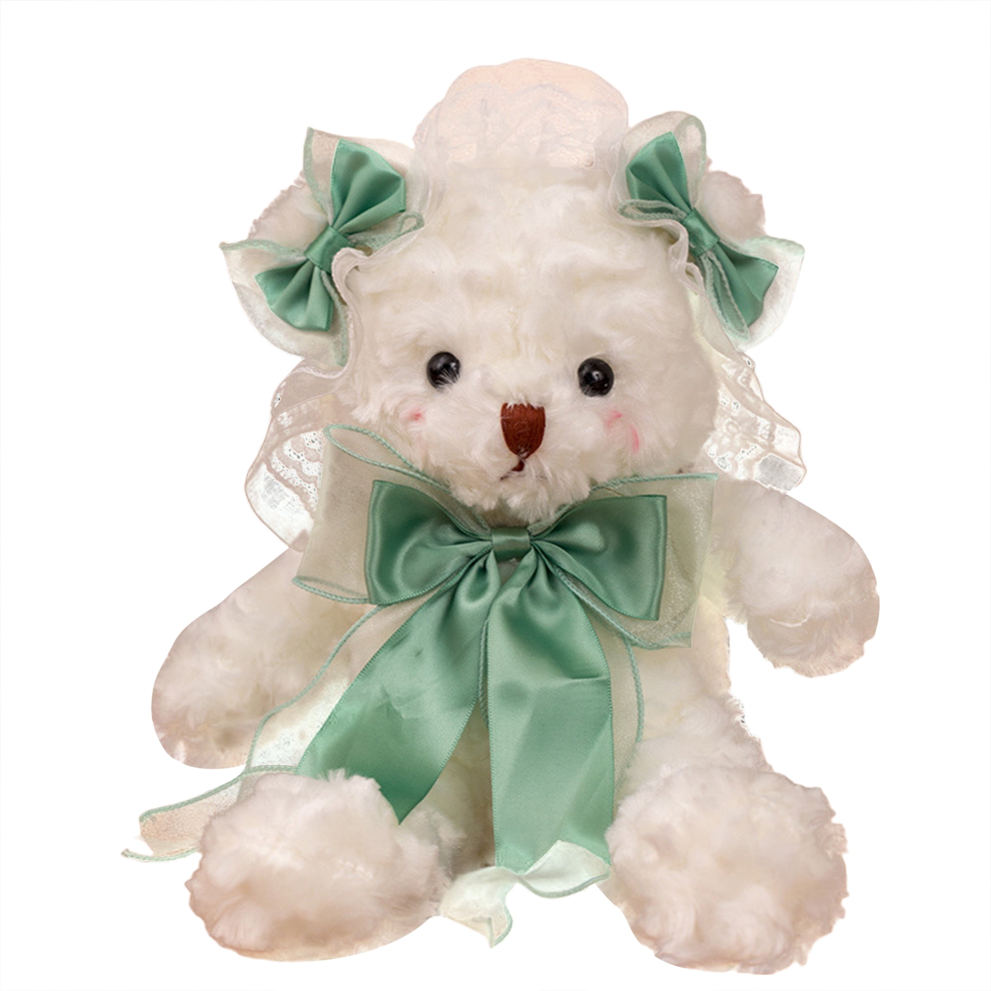 Multitrust Children Bear Shaped Plush Toy Cartoon Style Cute Stuffed ...