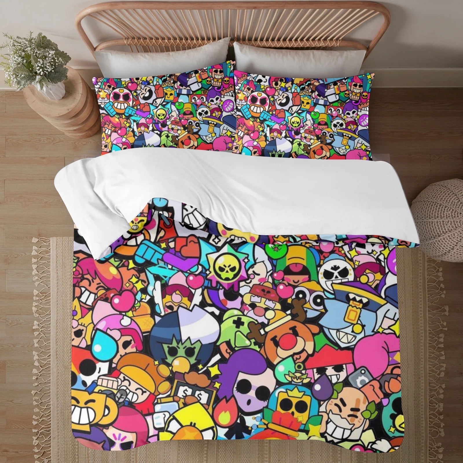 Click here for Yingd Brawl Stars Soft 3d Printed Duvet Cover Bedd... prices