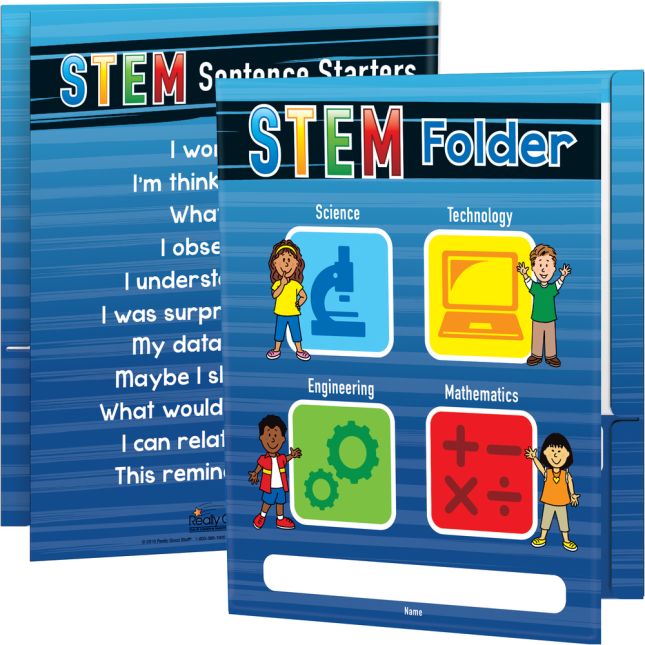 STEM Folders - 12 folders - Walmart.com