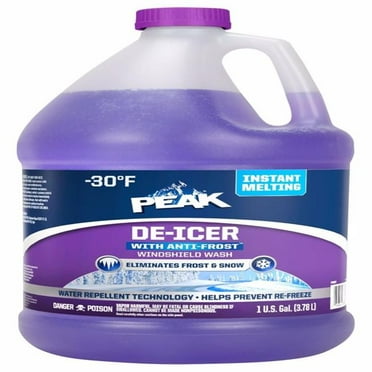 Prestone Windshield De-Icer Spray, Ice Fighter - 17 oz. Aerosol, 6 Pack ...