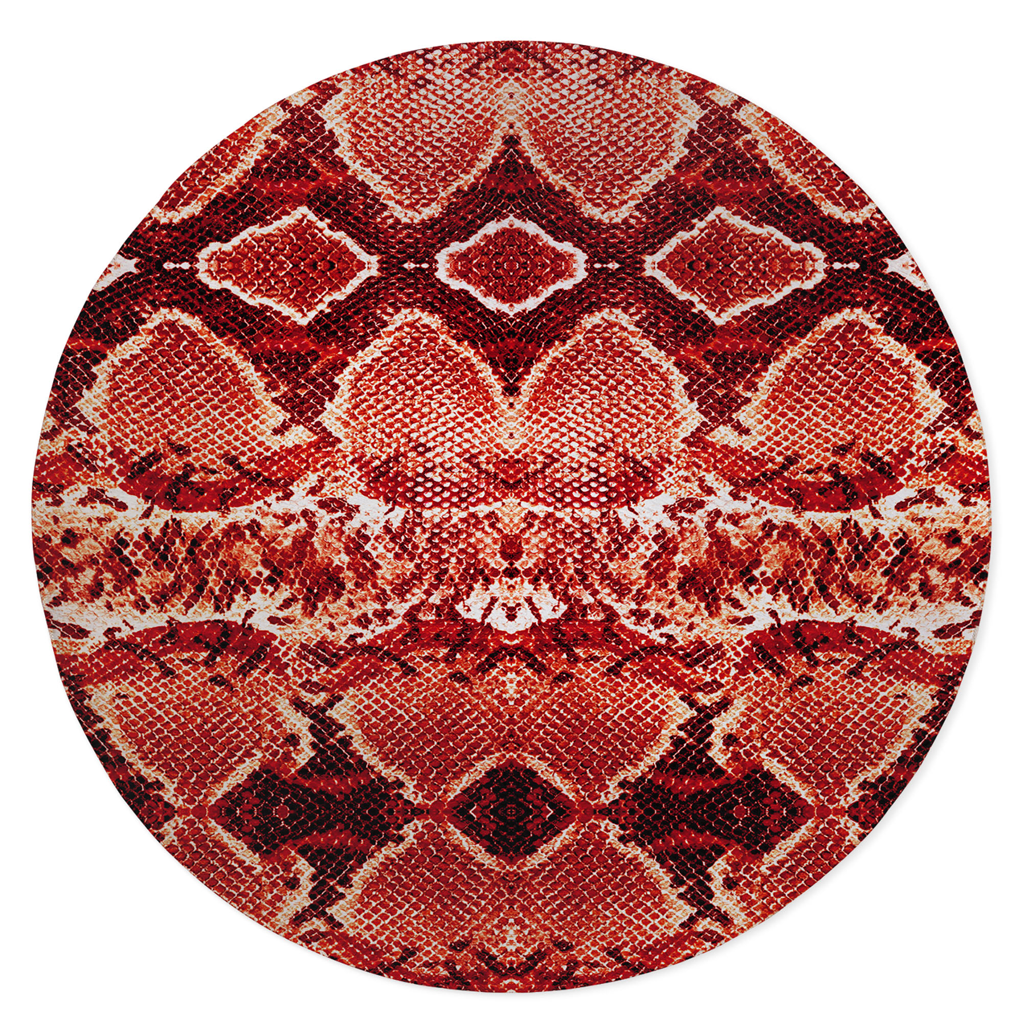 COBRA RED Outdoor Rug By Kavka Designs - Walmart.com