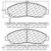 Centric Parts - Ceramic Pads - Walmart.com