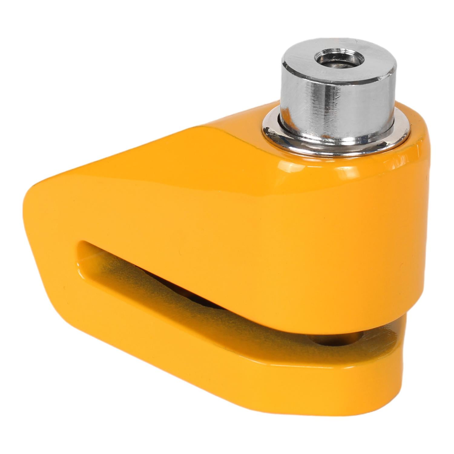 Candado de disco Best para moto Seguridad 4 de 10 con llave Amarillo ...