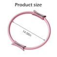 1 Count Dual Grip Pilates Ring for Inner Thigh Toning Pink Or Purple ...