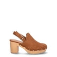 Time and Tru Women's Platform Studded Clogs, Sizes 6-11 - Walmart.com
