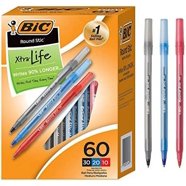 BIC Gelocity Quick Dry Gel Pens, Fine Point (0.5mm), Assorted Colors ...