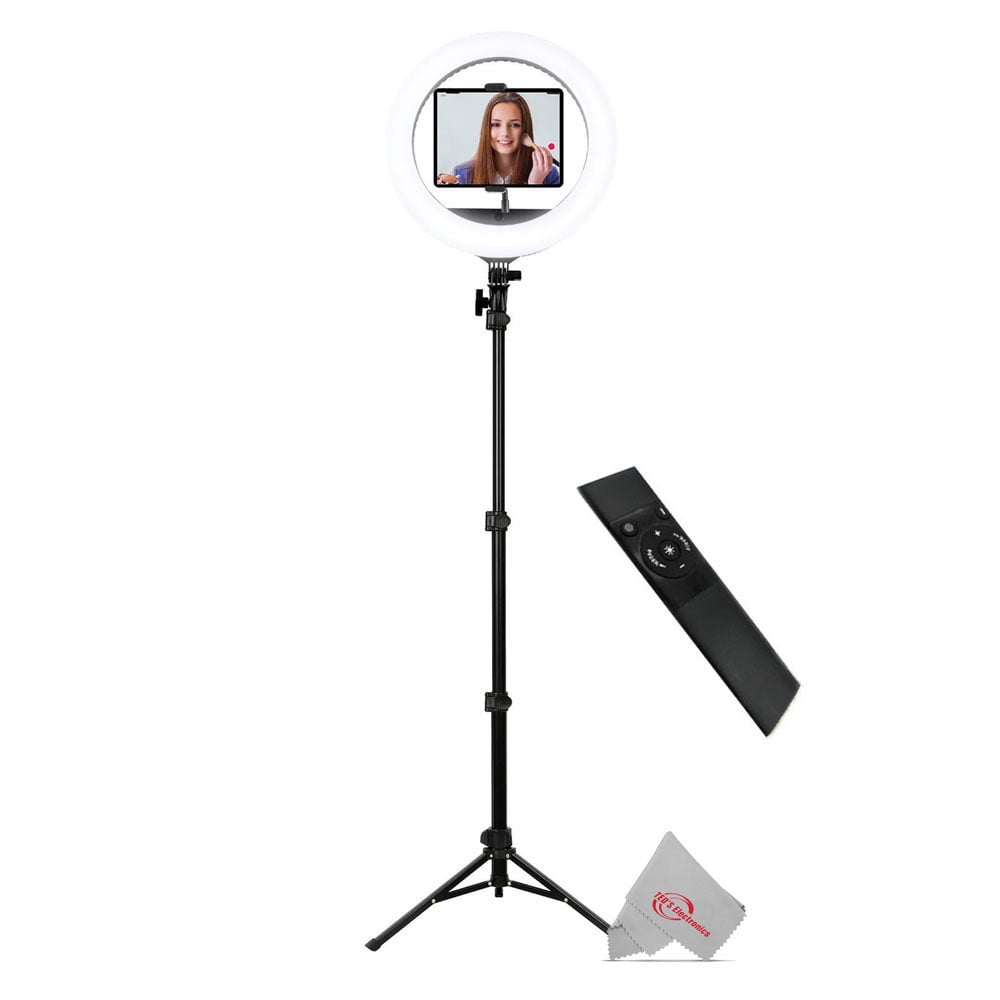 Vivitar Led Ring Light 18-inch Tripod Stand Tablet Phone Holder For ...