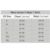 Real Essentials 5 Pack: Men’s V-Neck Dry-Fit Moisture Wicking Active ...
