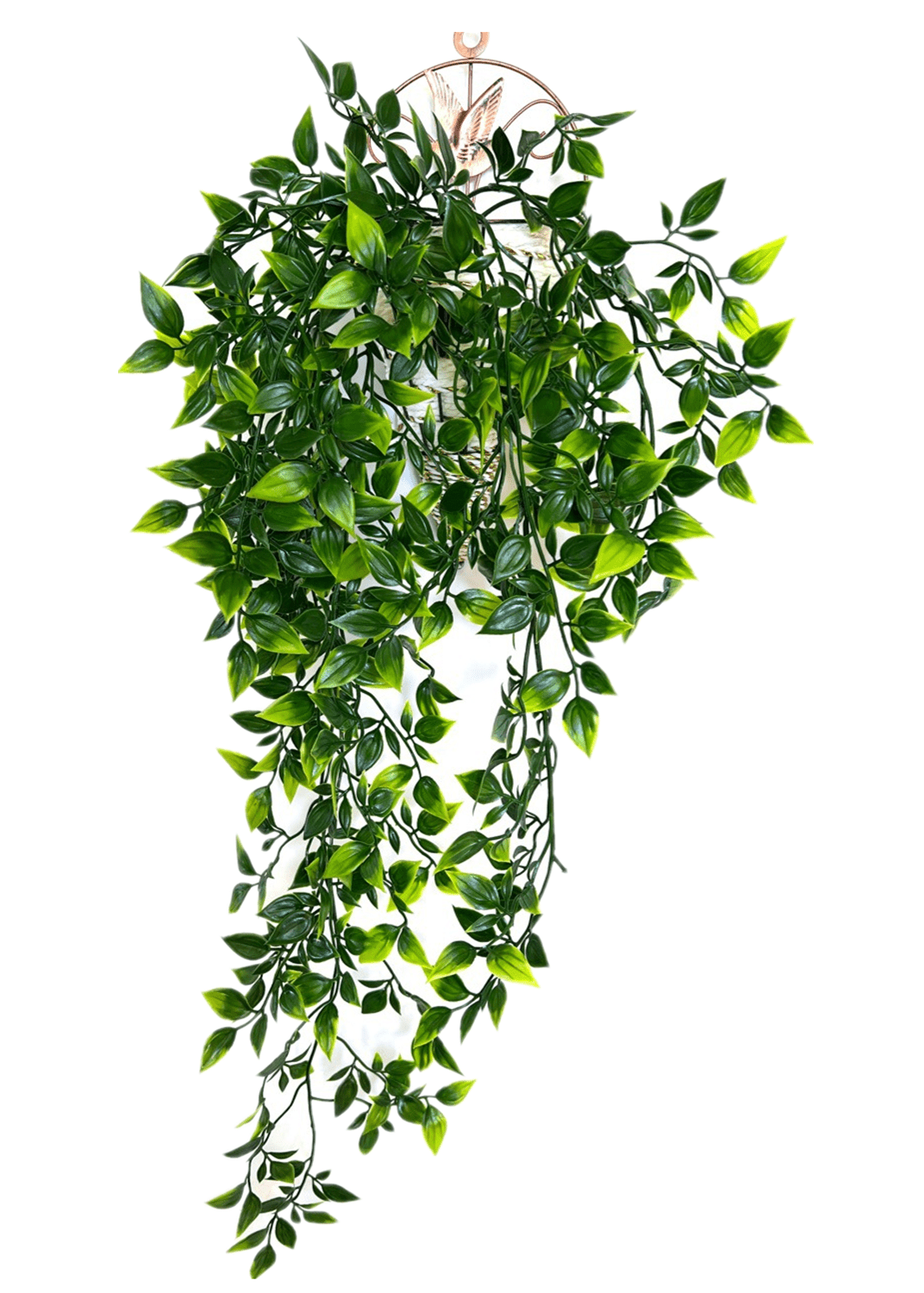 HAOSHICS Artificial Hanging Plants 34in Fake Ivy Vine Fake Ivy Leaves ...