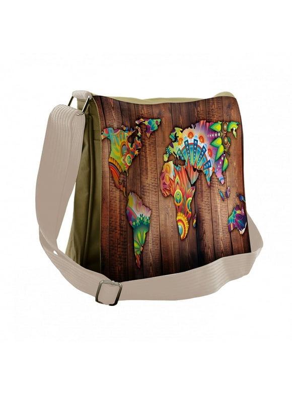 World Map Bag