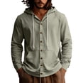 DORKASM Mens Hoodies Long Sleeve Workout Casual Hoodie Jacket Quick Dry ...