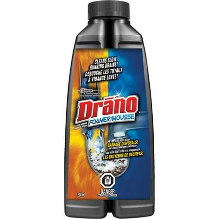 Drano Dual-Force Foamer Clog Remover 500ml | Walmart Canada