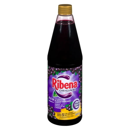 Ribena Original Blackcurrant Drink, 850ml Bottle, Ribena Original ...