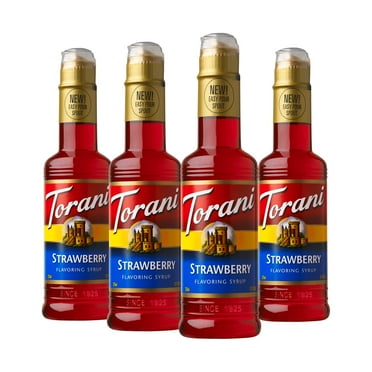 Torani Vanilla Syrup, 12.7 oz (Pack of 4) - Walmart.com