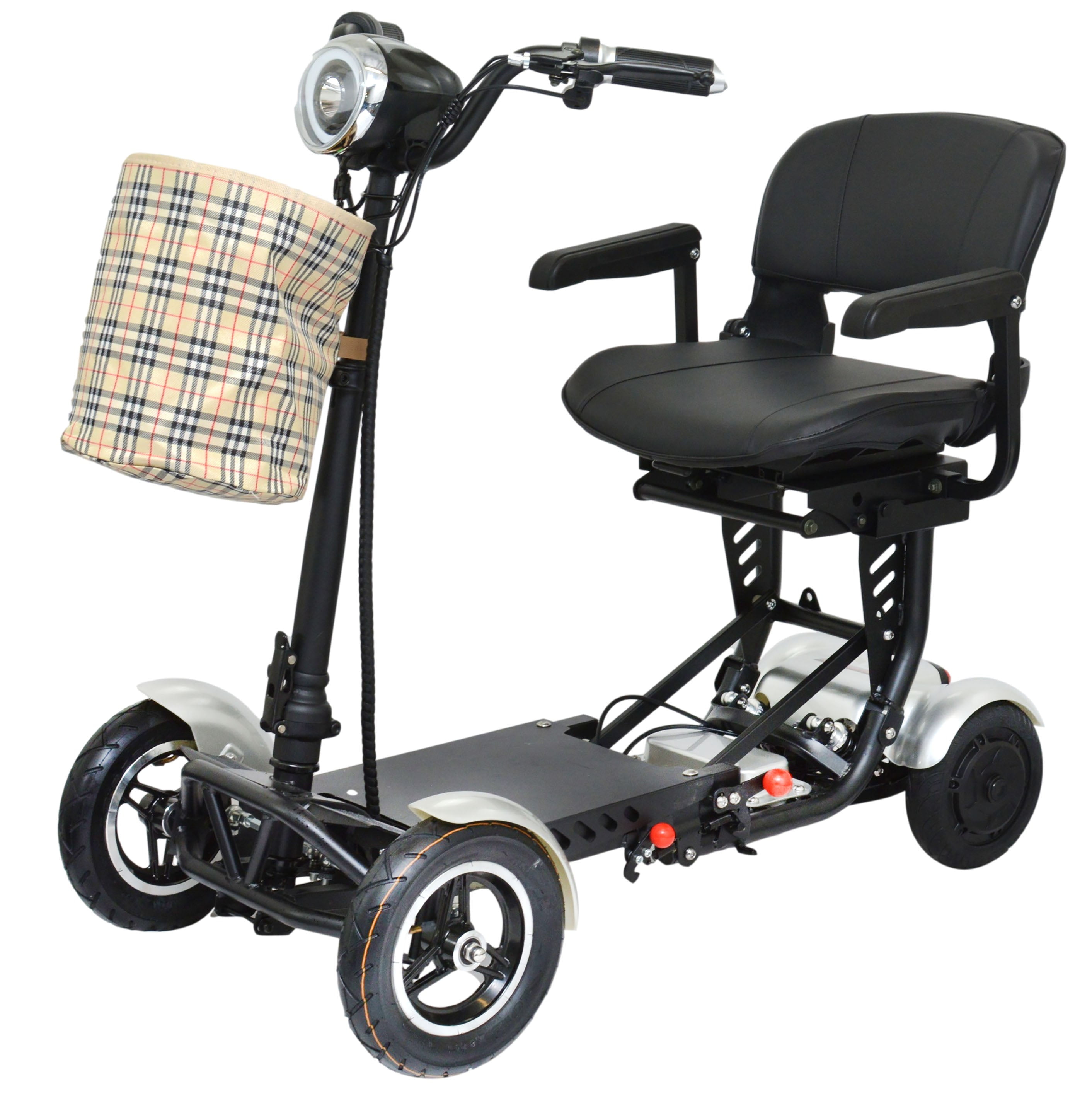 Foldable Mobility Scooter Cruiser City Hopper 4 Wheel Scooter Medical ...