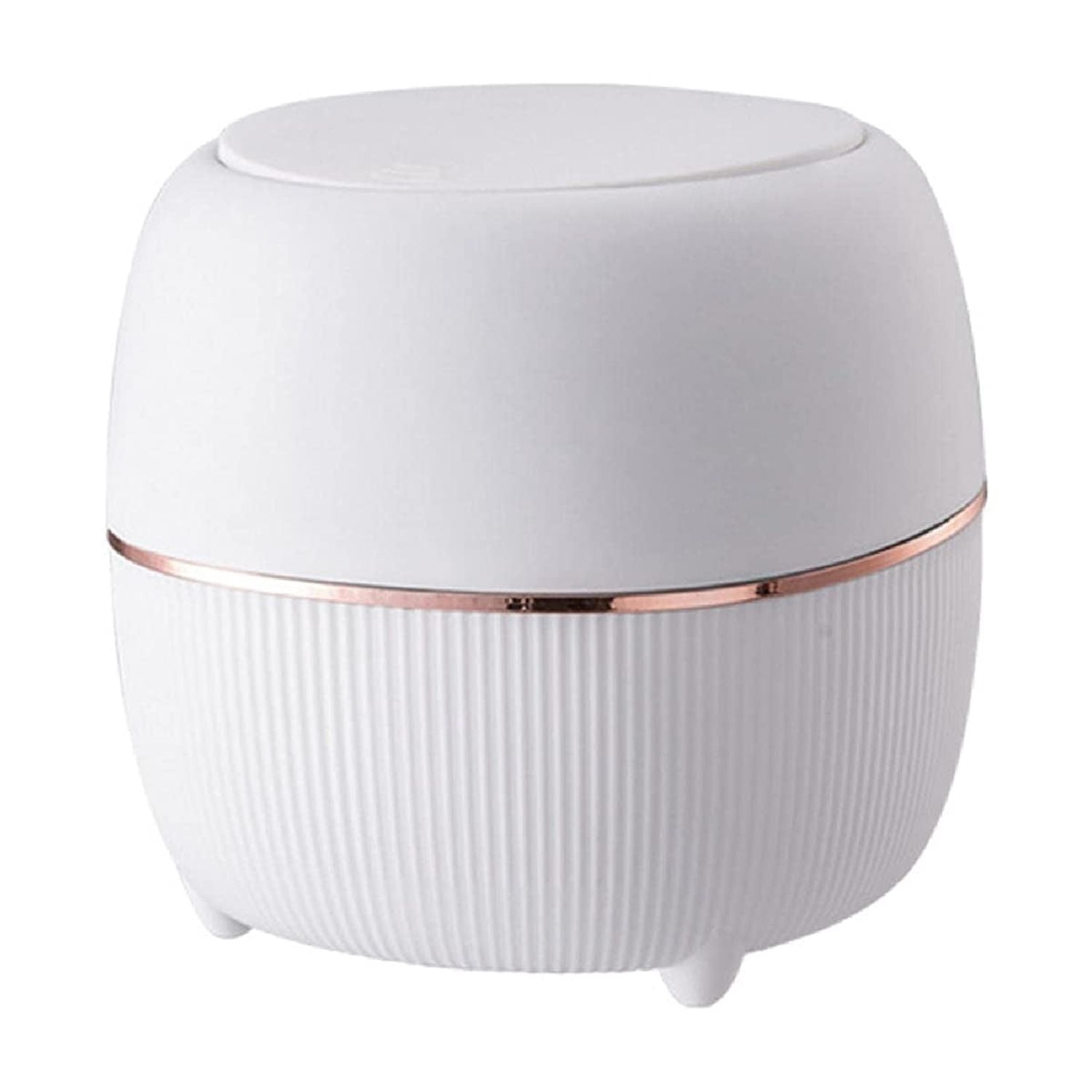 Modern Mini Trash Can with Lid Waste Basket, Desktop Trash can,Office ...