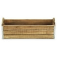 Rectangular Wooden Box Planter - Walmart.com