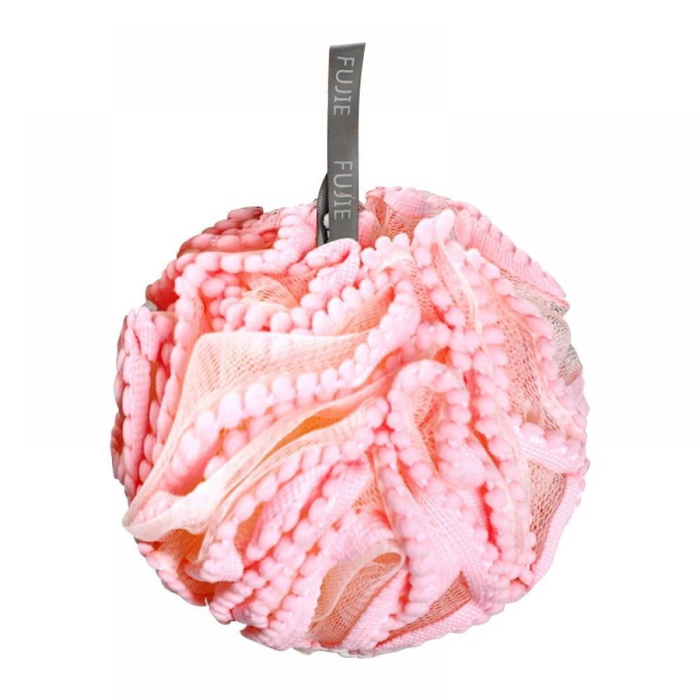 Bath Sponges Shower Mesh Balls Sponge for Body Wash Bathroom Men Women ...