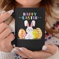 Bunny Pastel Spring Hunt Eggs Rabbit Happy Easter Day Outfit Coffee ...