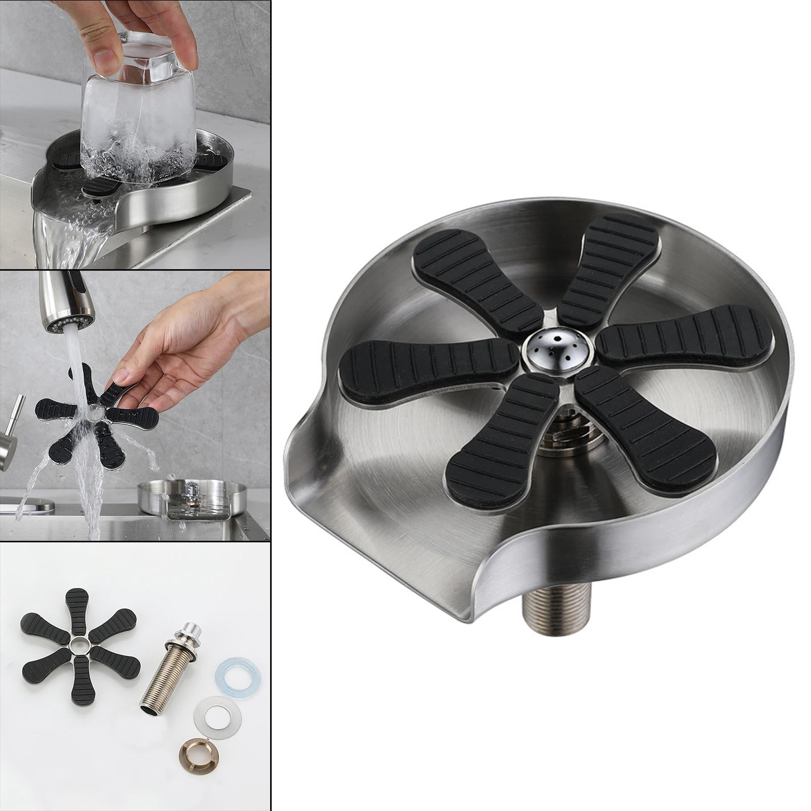 Kitchen Sink rinser Accessory DIY Wide Application High Pressure Rinse ...