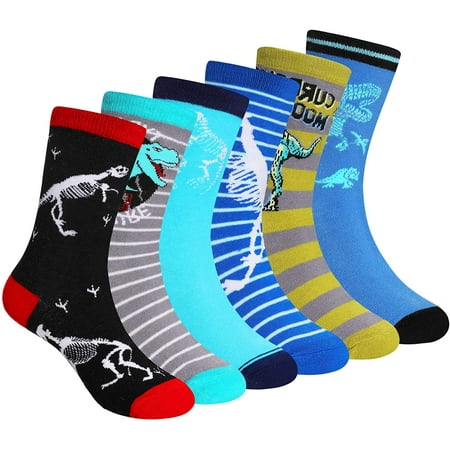Kids Boy Socks Cattoon Cotton Novelty Funny Child Sport School Daily ...